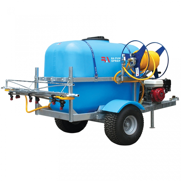400 Litre Remote Retractable Reel Trailer Sprayer - Spray Pump Services 400 Litre Remote Retractable Reel Trailer Sprayer - Spray Pump Services